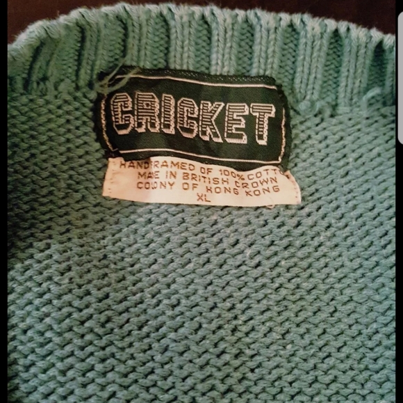 cricket | Jackets & Coats | Vintage Cricket Sweater Vest | Poshmark